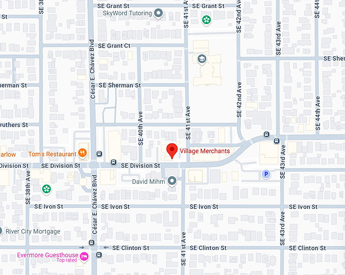 village merchants map