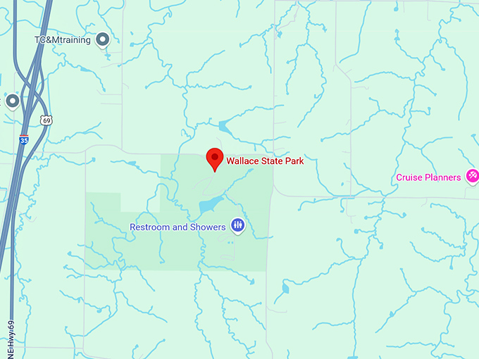 16. wallace state park map