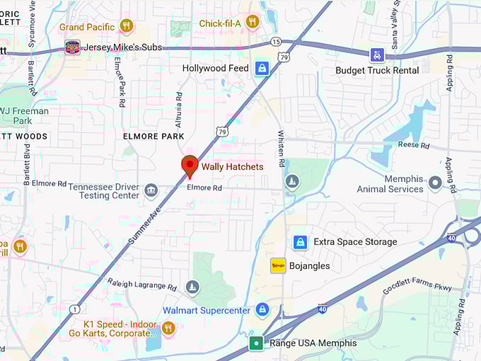 16. wally hatchet&rsquo;s map