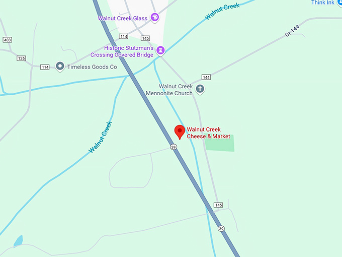 16. walnut creek cheese & market map