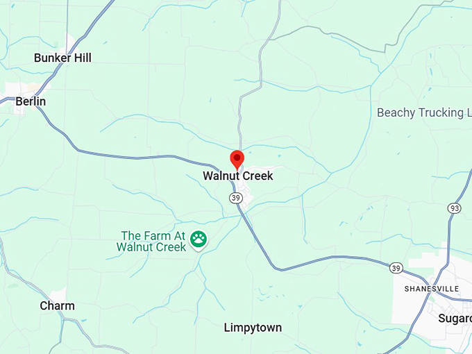 16. walnut creek map