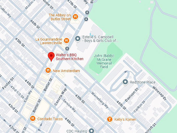 16. walter's bbq southern kitchen