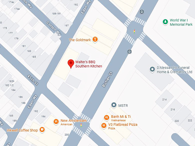 walter's bbq southern kitchen map2