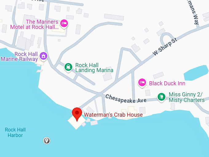 16. waterman's crab house map
