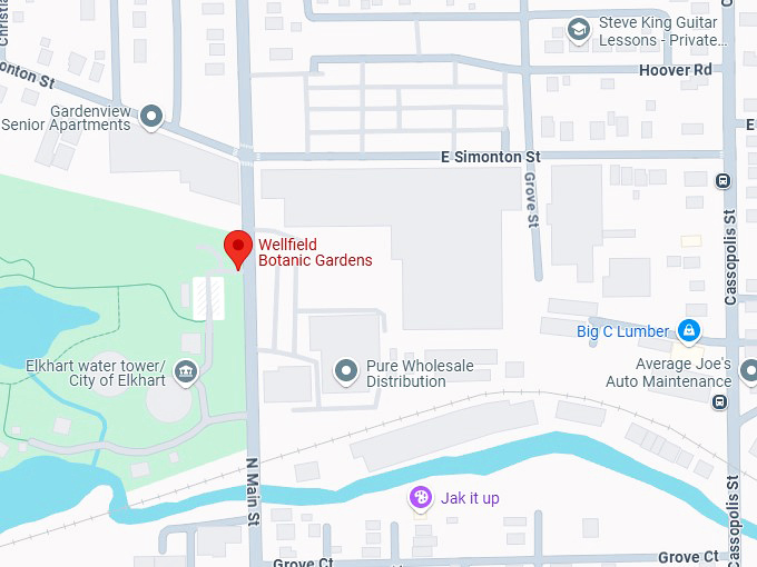 16. wellfield botanic gardens map