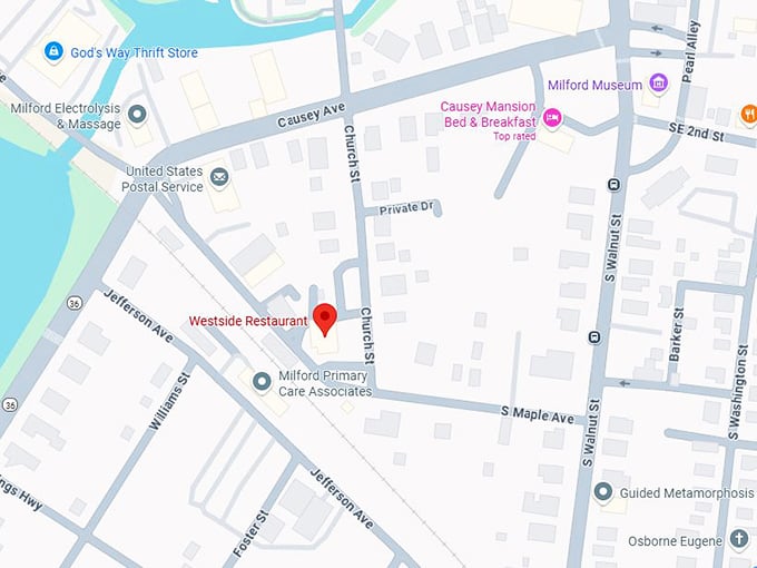 16. westside restaurant map