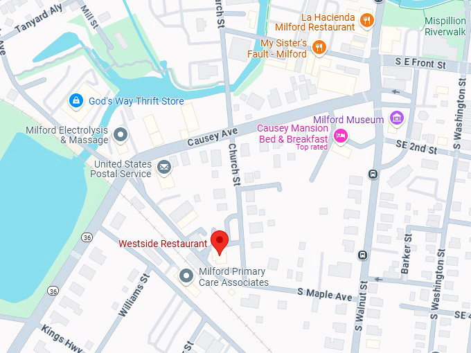 16. westside restaurant map