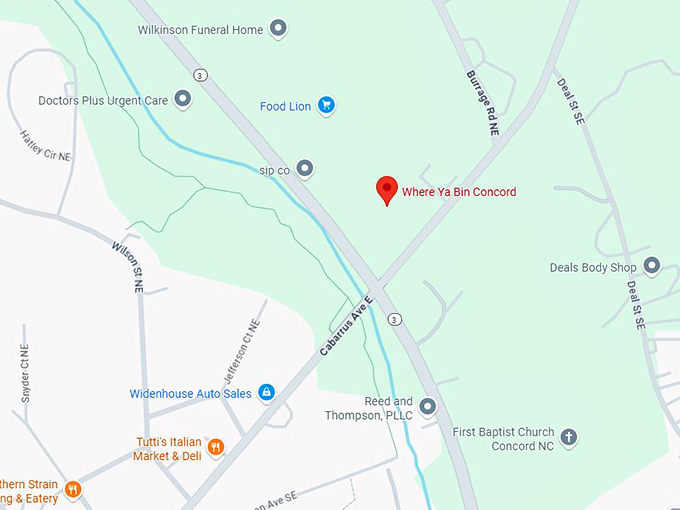 16. where ya bin concord map