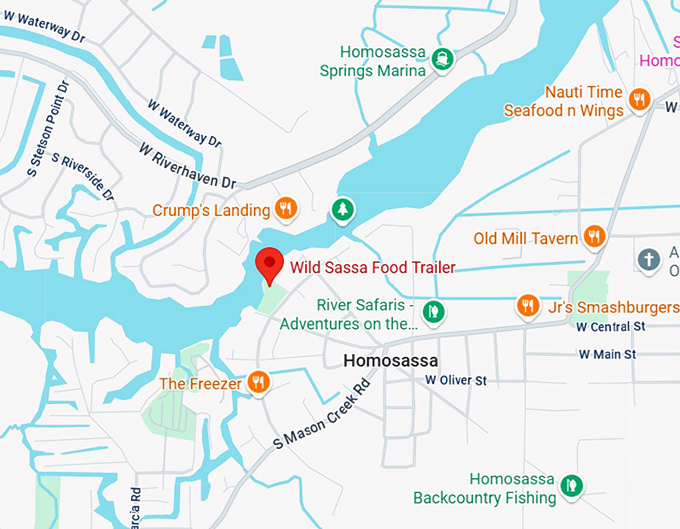 16. wild sassa food trailer map