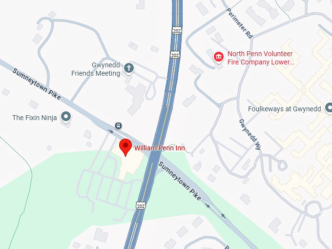 16. william penn inn map
