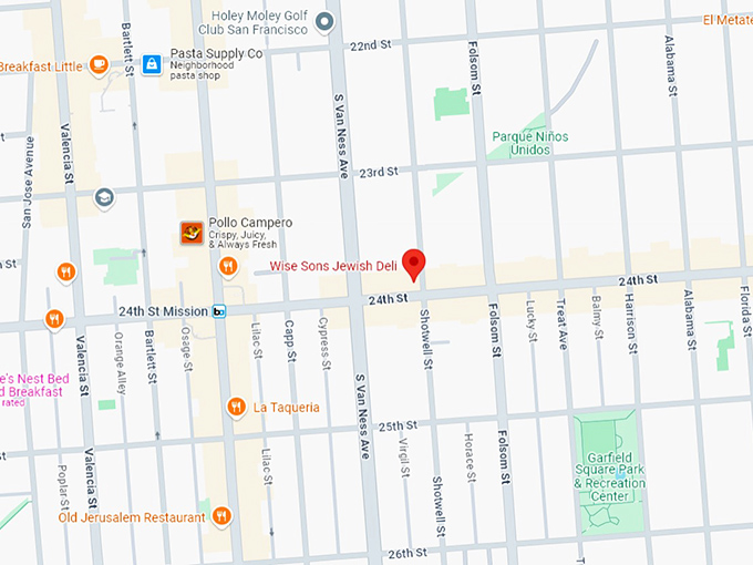 16. wise sons jewish deli map