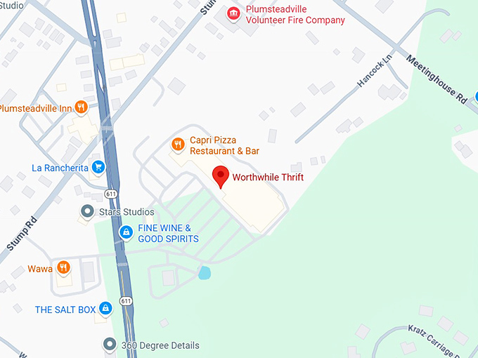 16. worthwhile thrift map