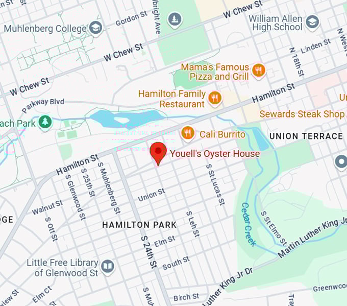 youell's oyster house map