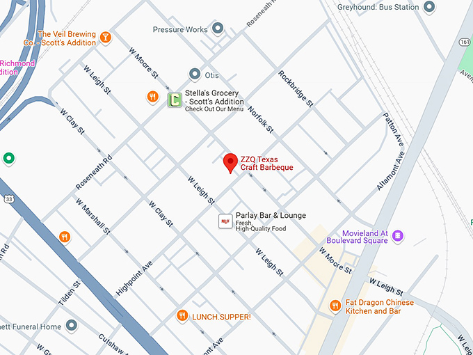 16. zzq texas craft barbeque map