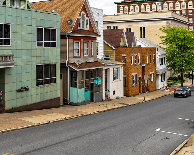 Altoona's colorful downtown buildings stand like a lineup of old friends, each with its own personality and story to tell.