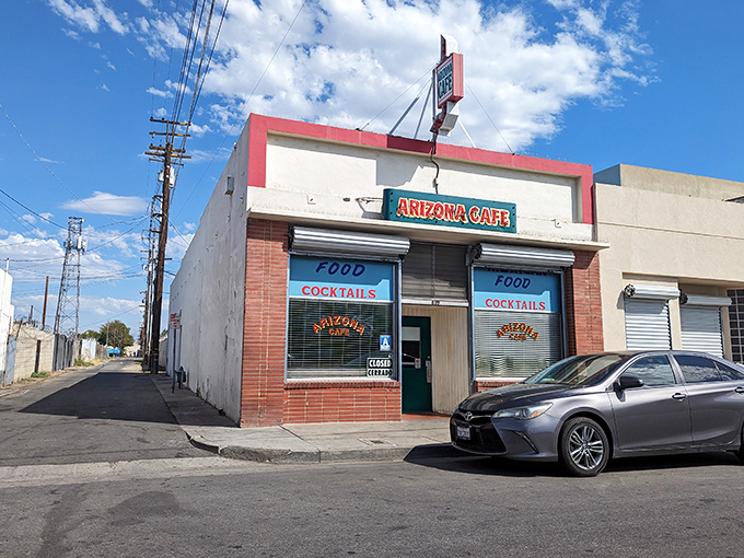 Sometimes the best treasures hide behind the most unassuming facades - Arizona Cafe proves this beautifully. 