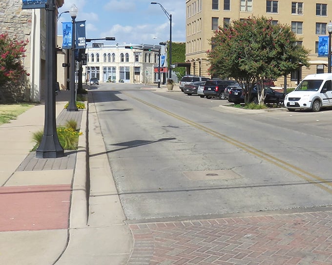 Downtown Brownwood whispers stories of yesteryear with its historic brick buildings and wide, welcoming streets. Small-town Texas at its most charming!