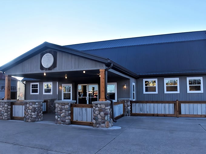 That blue metal roof shelters seafood treasures that would make a coastal restaurant jealous &ndash; right here in Elkhart!