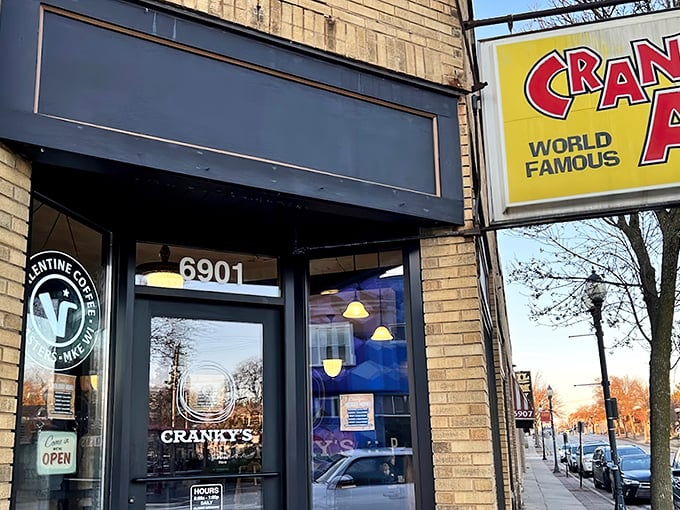 The unassuming storefront of Cranky Al's hides donut treasures that would make even the crankiest morning person smile.