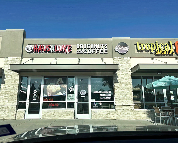 The storefront might be modest, but inside awaits a donut wonderland that will make you forget all about your diet plans.