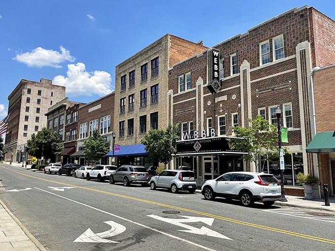 Historic downtown Gastonia welcomes you with charming brick buildings and the iconic Webb Theater &ndash; small-town magic with big personality!