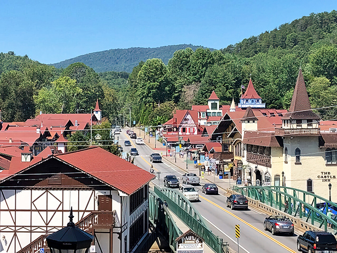Helen's storybook Bavarian architecture makes you feel like you've stumbled into a German fairy tale without needing your passport&mdash;or Euro conversion!