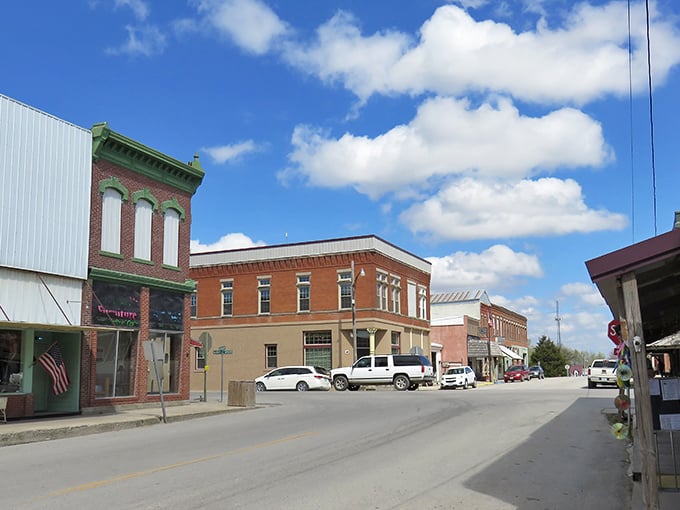 Main Street magic unfolds where horse-drawn buggies still rule the road in Missouri's Amish heartland. 