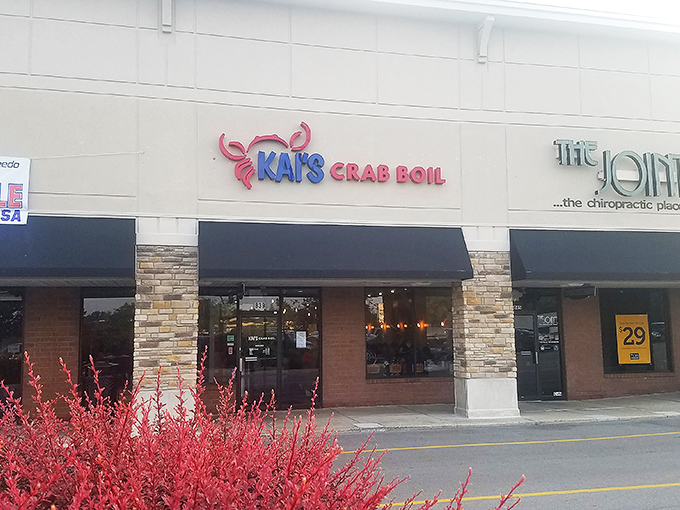 This unassuming strip mall hides seafood treasures that would make coastal cities jealous. Who knew paradise was behind that crab sign?