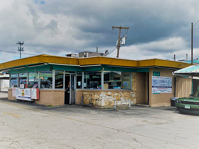 Keller's Drive-In: That yellow and green awning isn't just a roof&mdash;it's a time machine to when drive-ins ruled and carhops were celebrities.