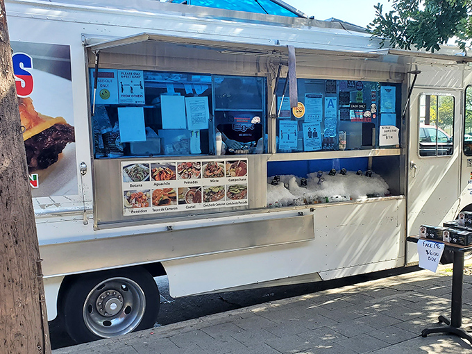 The unassuming storefront of Mariscos Jalisco hides seafood treasures that would make Poseidon himself line up for tacos.