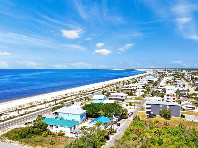 Postcard-perfect shoreline where the Gulf's turquoise waters meet powdery white sand. Florida coastal living at its most authentic!