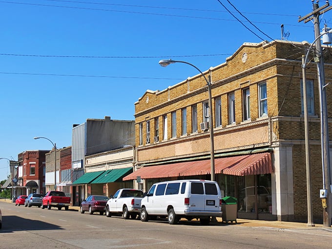 Historic downtown Poplar Bluff &ndash; where brick buildings tell stories and Main Street feels like a warm hug from the past.