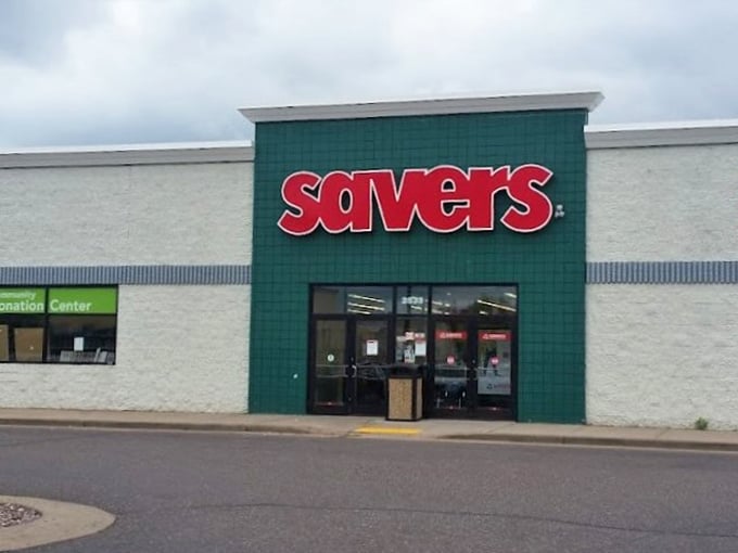 The iconic green and red Savers storefront &ndash; where Wisconsin's treasure hunters begin their quests for secondhand gold.