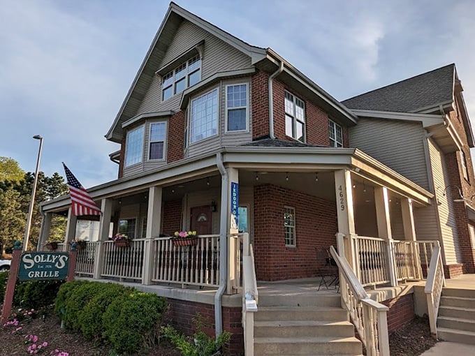Solly's Grille looks like your grandma's house, if grandma made butter burgers that would make cardiologists weep with both joy and professional concern.