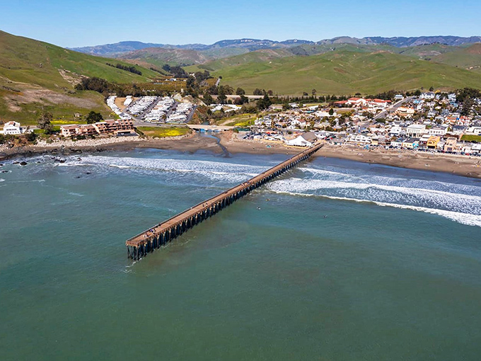That wooden pier stretching into the blue at Dillon Beach looks like the perfect spot for sunset philosophers and morning fishermen.