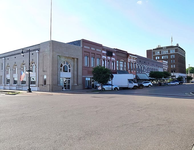 Dyersburg's main street offers that perfect small-town Tennessee charm where the pace slows down and conversations stretch longer than the shadows.