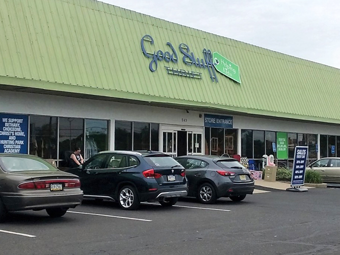 When the parking lot stays this busy, you know the deals inside are worth the drive.