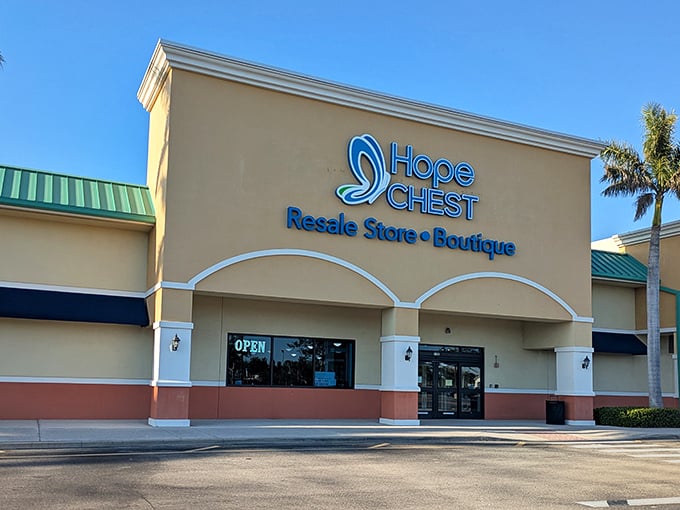 That "OPEN" sign in the window might as well say "Adventure Awaits" for serious bargain hunters!