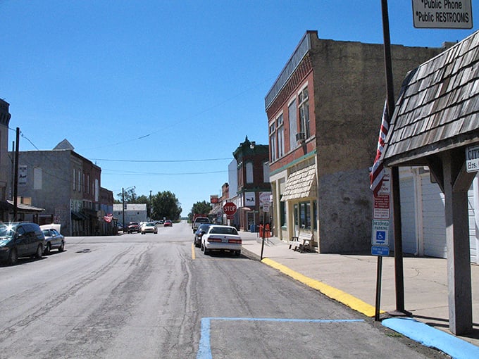 Time moves slower here, where brick buildings whisper stories of simpler days and genuine hospitality.