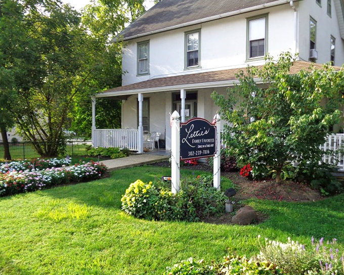 Sometimes the most magical meals happen in places that look like your favorite aunt's house. 