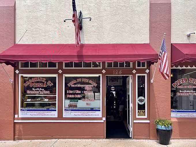 Step inside Pizza Time and prepare for a pizza pilgrimage. The classic pizzeria vibe promises authentic slices that would make any New Yorker nod in approval.