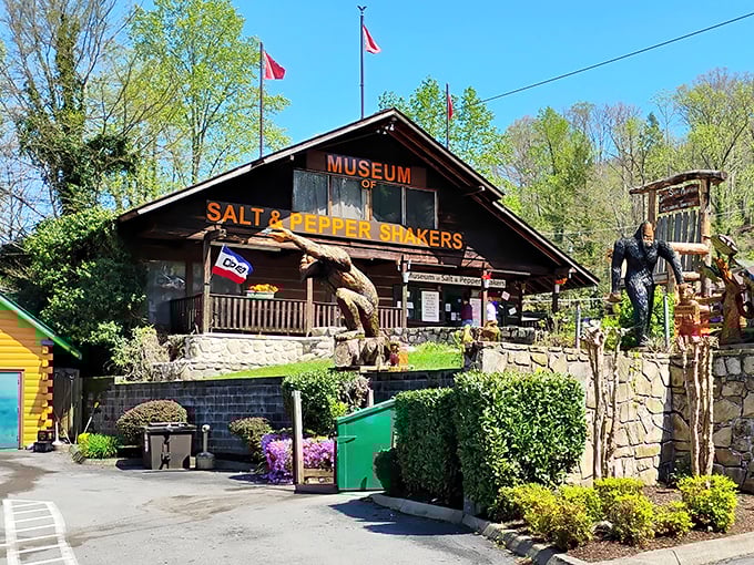 Where else can you find shakers shaped like everything from Elvis to eggplants? This wooden wonderland houses more salt and pepper than your grandmother's spice drawer.