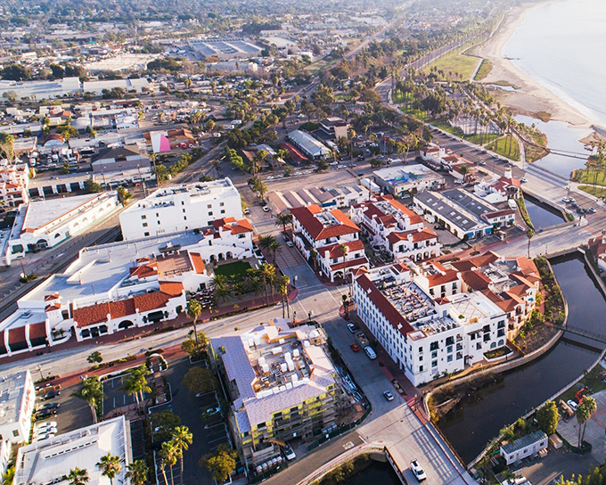 Palm-lined streets and ocean views make Santa Barbara feel like California's Mediterranean dream come true. 