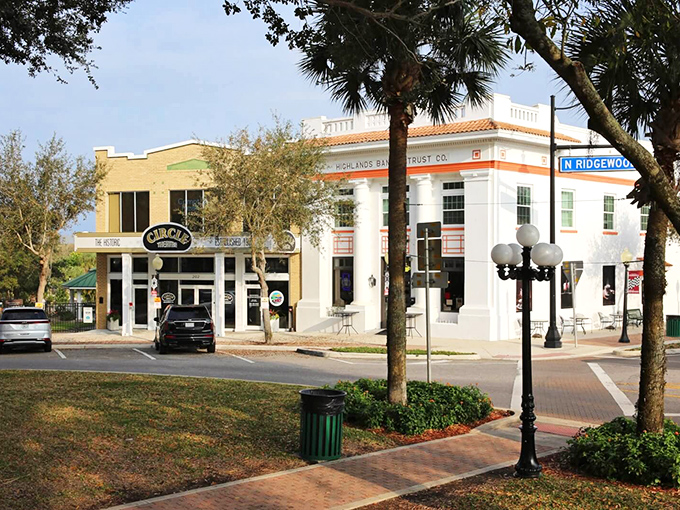Historic storefronts line Sebring's streets, offering the kind of mom-and-pop shopping experience that big box stores can't replicate.