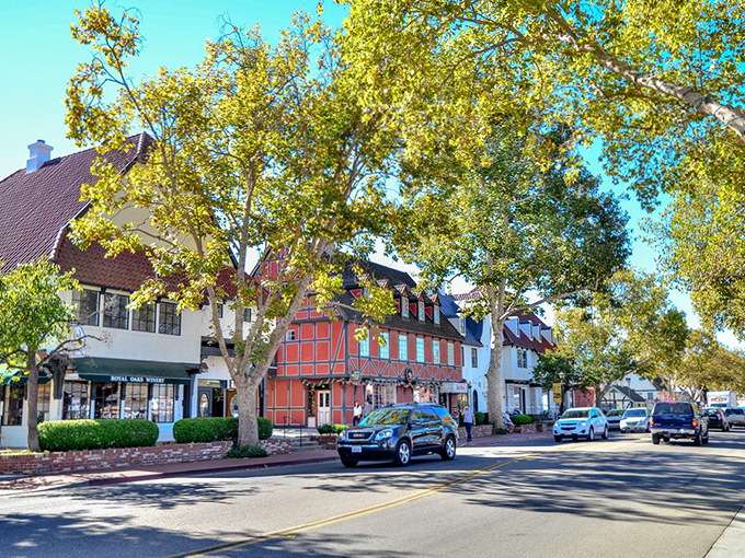 Solvang: Tree-lined Danish paradise where every building looks like it should be selling gingerbread. The perfect escape for your inner Hans Christian Andersen.
