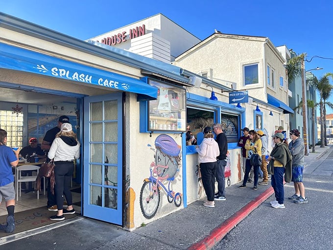 Lines form early outside this Pismo Beach institution. Like waiting for a rock concert, except the star is a bread bowl of chowder!