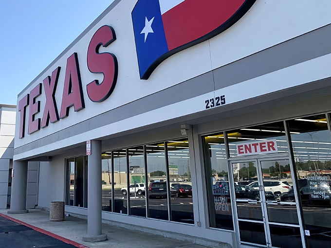 Step through these doors and enter a world where yesterday's fashion finds new life at delightfully tiny prices.
