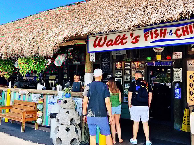 The sign says it all at Walt's &ndash; a Florida institution where grouper sandwiches have been making locals smile since before Instagram existed.