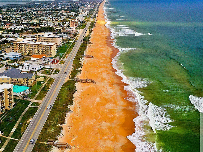 Mother Nature's perfect design: cinnamon-colored beaches, emerald waters, and affordable living spaces all in one breathtaking aerial view.