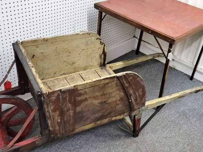 This isn't just a wheelbarrow&mdash;it's a piece of American agricultural history that tells more stories than your uncle at Thanksgiving dinner.